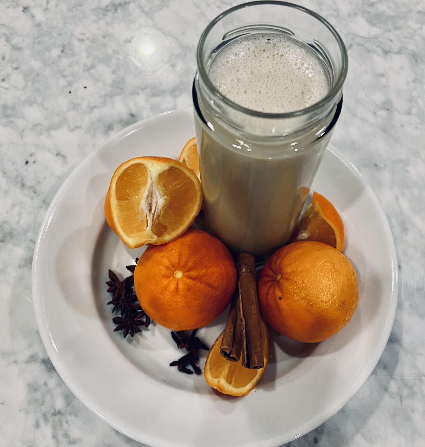 Citrus Breakfast Bowl with Orange Spiced Oat Milk - UltraTruffle